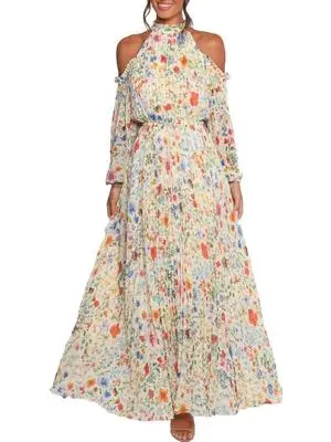 PETAL & PUP Hilary Floral Maxi Dress - Garden Floral