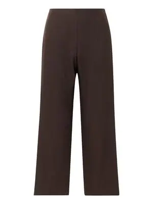 BLAZÉ MILANO Ariosa Morelia Cropped Flared Pants - Brown