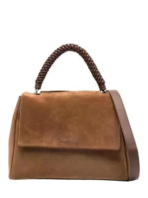 ORTIGNI Sveva Midi Tote Bag - Brown