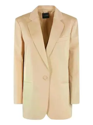 Andamane Single-breasted Blazer - Neutrals
