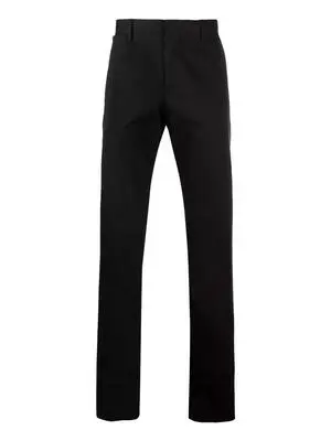 Zegna Four-pocket Cotton Chinos - Black