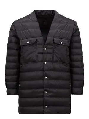 Rick Owens X Moncler Woven Outershirt - Black