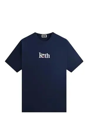Kith X Peanuts Joe Cool Serif Tee Shirt - Nocturnal