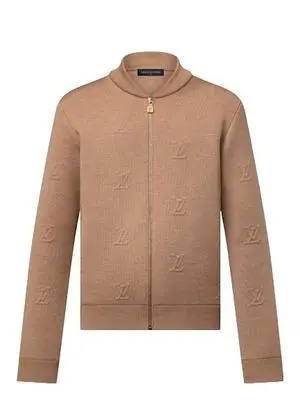 LOUIS VUITTON Blason Zipped Blouson - Beige