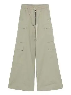 Rick Owens Heavy Cotton Poplin Cargobelas Celadon