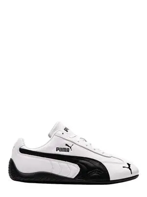 PUMA Speedcat Leather Sneakers - White/black