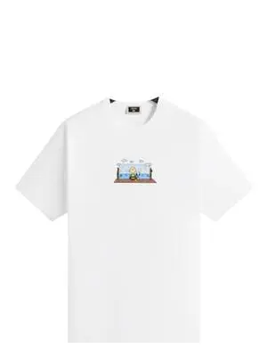Kith X Peanuts Ocean View Classic Logo Tee Shirt - White