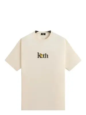 Kith X Peanuts Woodstock Serif Tee Shirt Sandrift
