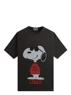 Kith X Peanuts Joe Cool Vintage Tee Shirt - Black