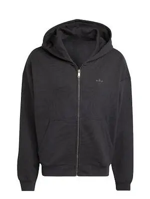 Adidas Premium Essentials Full-zip Hoodie - Black
