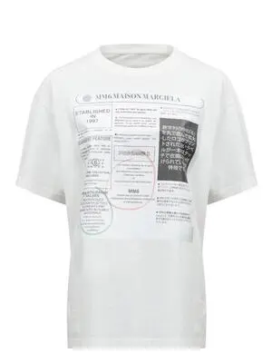 MAISON MARGIELA Printed T-shirt - White