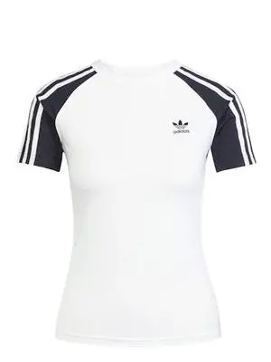 Adidas Adicolor 3-stripes Raglan Slim T-shirt - White/black