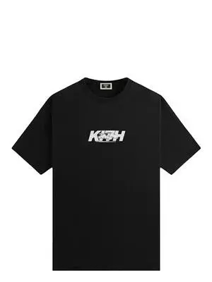Kith X Peanuts Snoopy Run Fast Logo Tee - Black