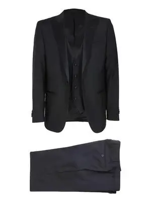 Corneliani Single Breasted Suit Blue