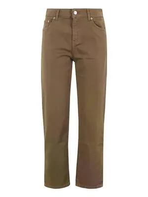 DEPARTMENT 5 Cotton Trousers - Brown