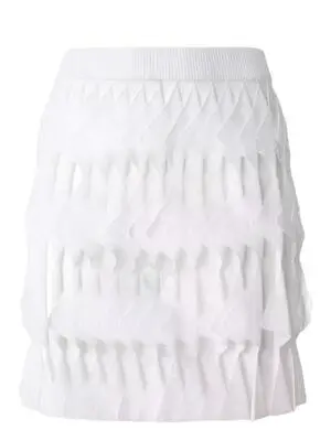 Missoni Geometric-pattern Mini Skirt - White