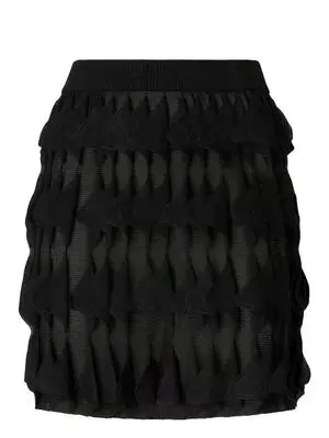 Missoni Geometric-pattern Mini Skirt - Black