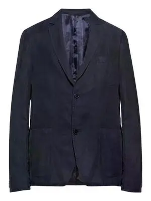 Officine Générale Single-breasted Blazer - Blue