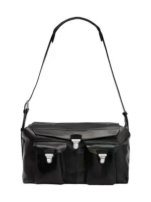 LEMAIRE Week-end Gear Shoulder Bag - Black