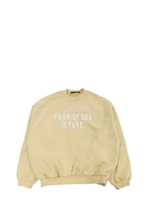 Fear Of God Fleece Crewneck - Beige