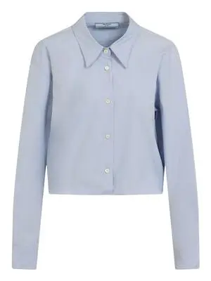 Prada Prada Cotton Shirt Blue