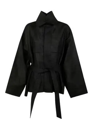 Issey Miyake Hempen Jacket - Black
