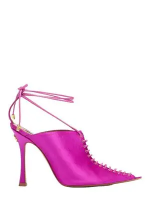 ROBERTO CAVALLI Roberto Cavalli Satin Lace-Up Pumps