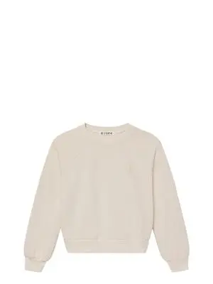 Eterne Shrunken Raglan Sweatshirt - Bone