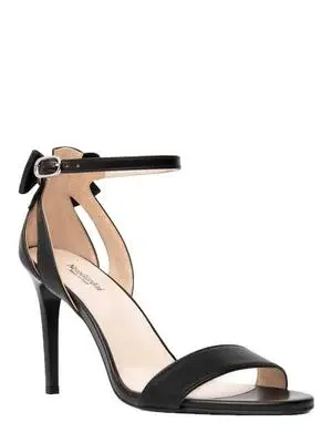 NEROGIARDINI NeroGiardini Bow Ankle Strap Sandal Black