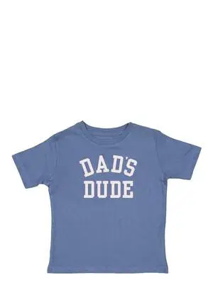 SWEET WINK Dad's Dude Short Sleeve T-shirt - Indigo