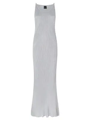 Pinko Knitted Maxi Dress - Grey