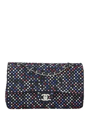 CHANEL Chanel Embellished Classic Double Flap Medium