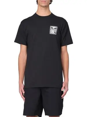 Obey T-shirt Men Black