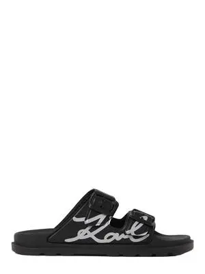 Karl Lagerfeld Flat Sandal - Black