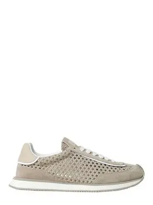 Dolce & Gabbana DOLCE & GABBANA Lace-Up Sneakers Sand