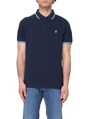 SAVE THE DUCK Polo Shirt Men Navy