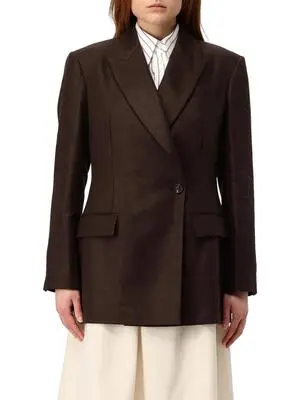 Brunello Cucinelli Double Breasted Jacket - Brown