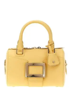 ROGER VIVIER ROGER VIVIER Leather Mini Bag Yellow