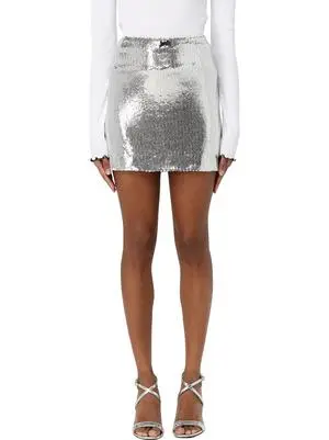 ROTATE BY BIRGER CHRISTENSEN Sequin Mini Skirt - Natural