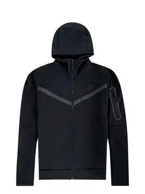 Nike Tech Fleece Full-zip Hoodie - Black