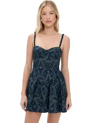 Peixoto Flynn Mini Dress - Bandana Dandy