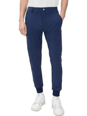 REDVANLY Halliday Jogger Pants - Navy