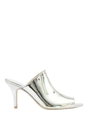 MAISON MARGIELA Metallic Mules - Silver