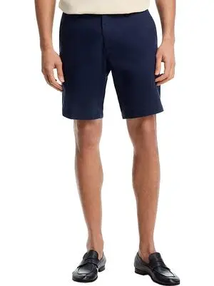 Michael Kors Linen Cotton 9" Shorts - Midnight