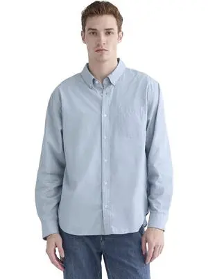 Everlane Washed Poplin Shirt - Dutch Blue