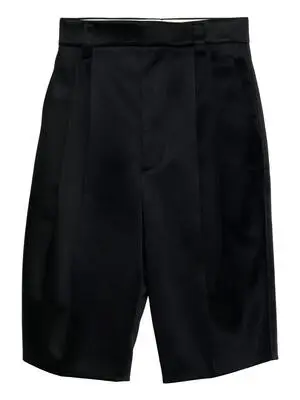 CARVEN Pleated Bermuda Shorts