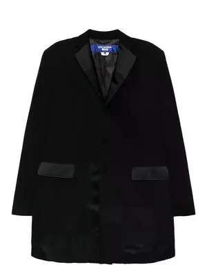 Junya Watanabe Patchwork-design Coat - Black