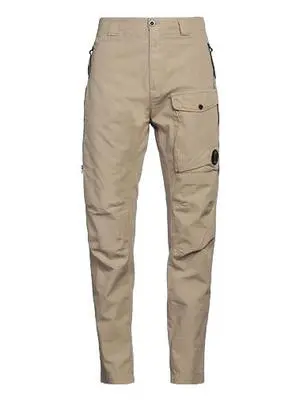 C.P. COMPANY Cotton Tapered Pants - Beige