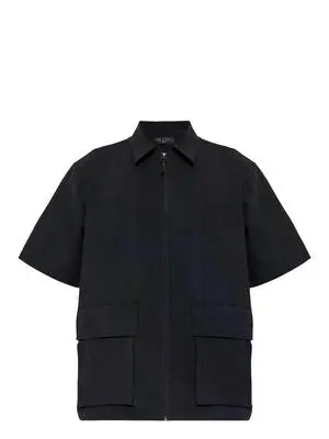 Rag & Bone Zip-up Shirt - Black
