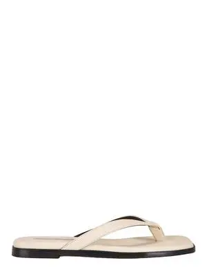 EMME PARSONS Meta Sandal - Ivory Nappa